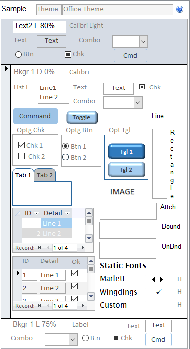 Theme an old Access database, the easy way.